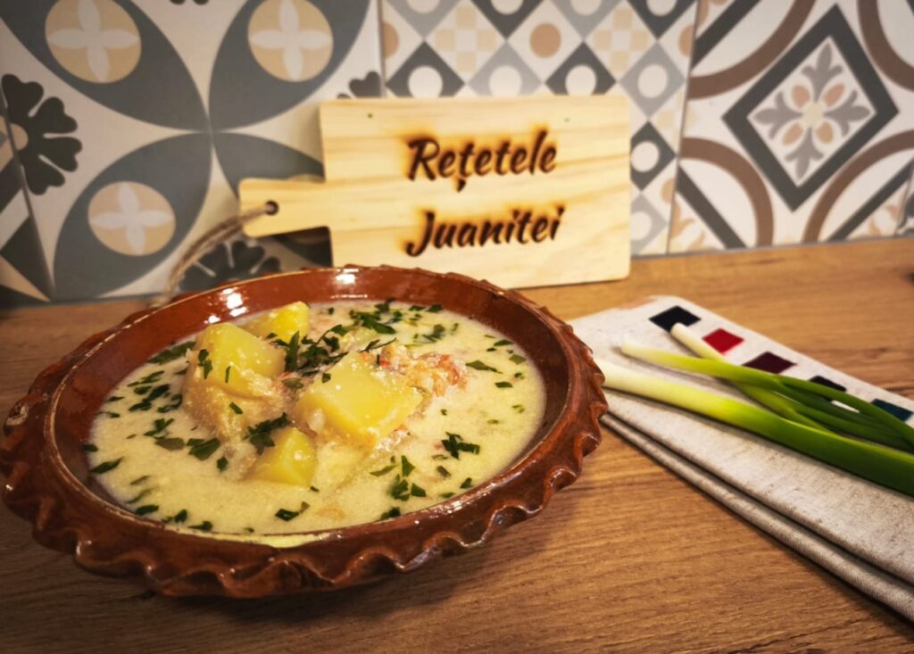 Rețetele Juanitei | Sârbușca, ciorba moldovenească de cartofi acrită cu ...